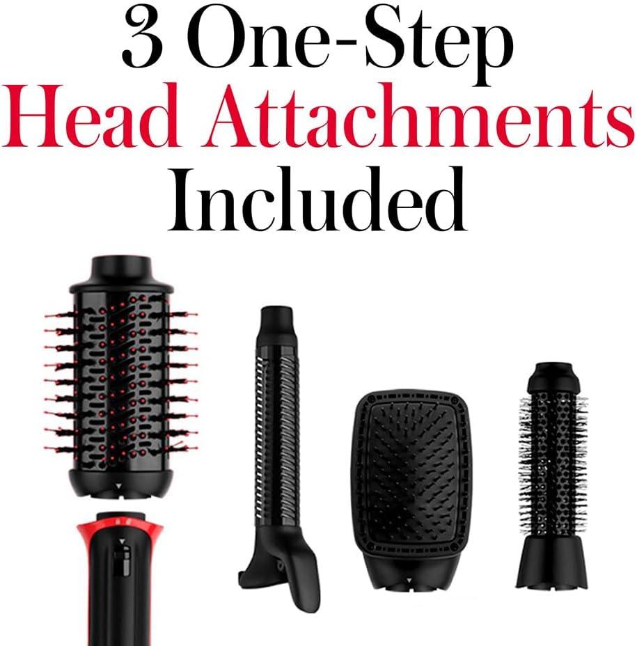 Revlon One-Step Volumizer Plus Bundle with 360 Vented Curler & Round ...