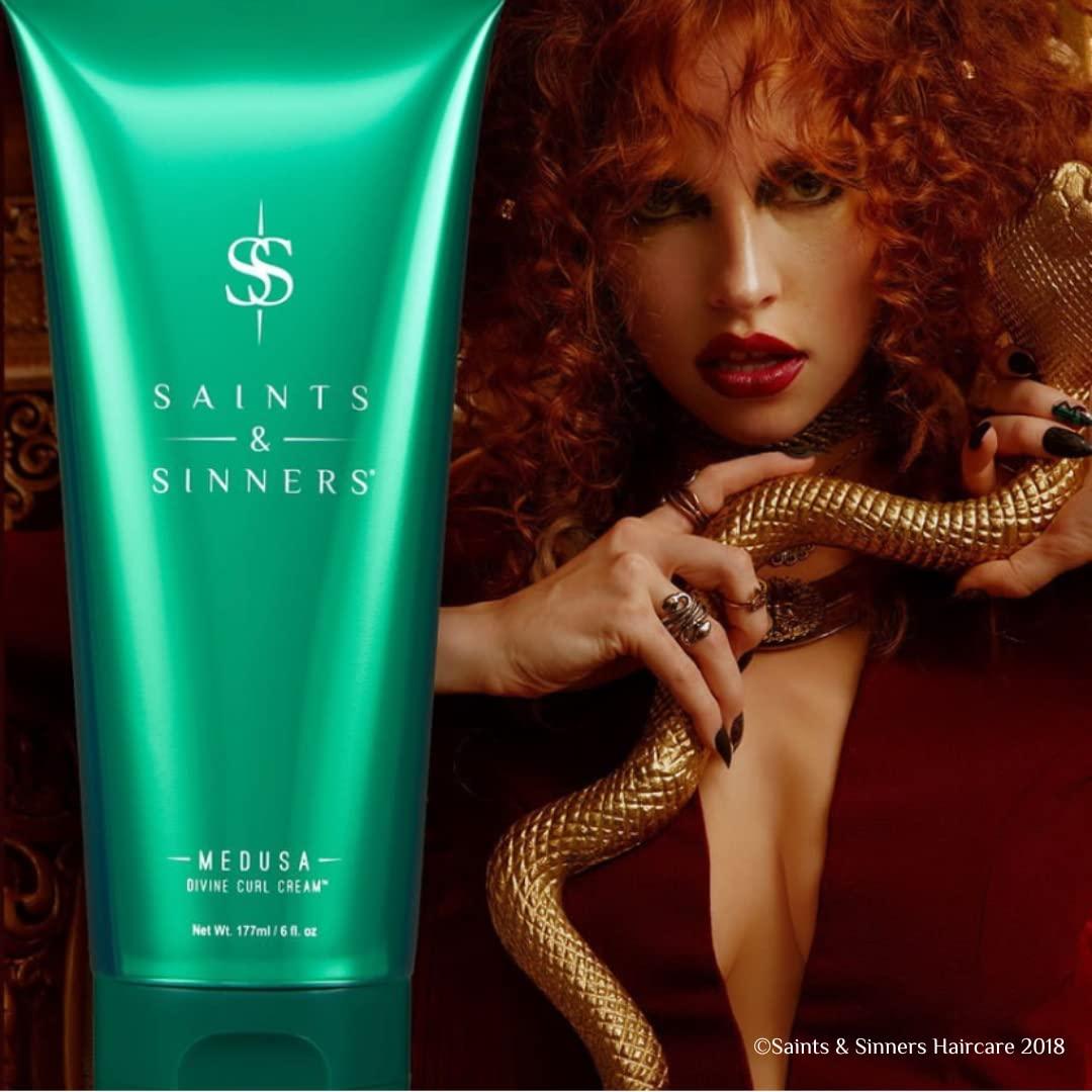 Medusa Divine Curl Cream for Curly, Wavy, Kinky-Coily, and Natural Hair ...