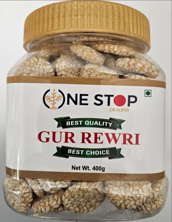 One Stop Dealers Gur Rewri (400 Gram) - Traditional Indian Sweet Treat ...