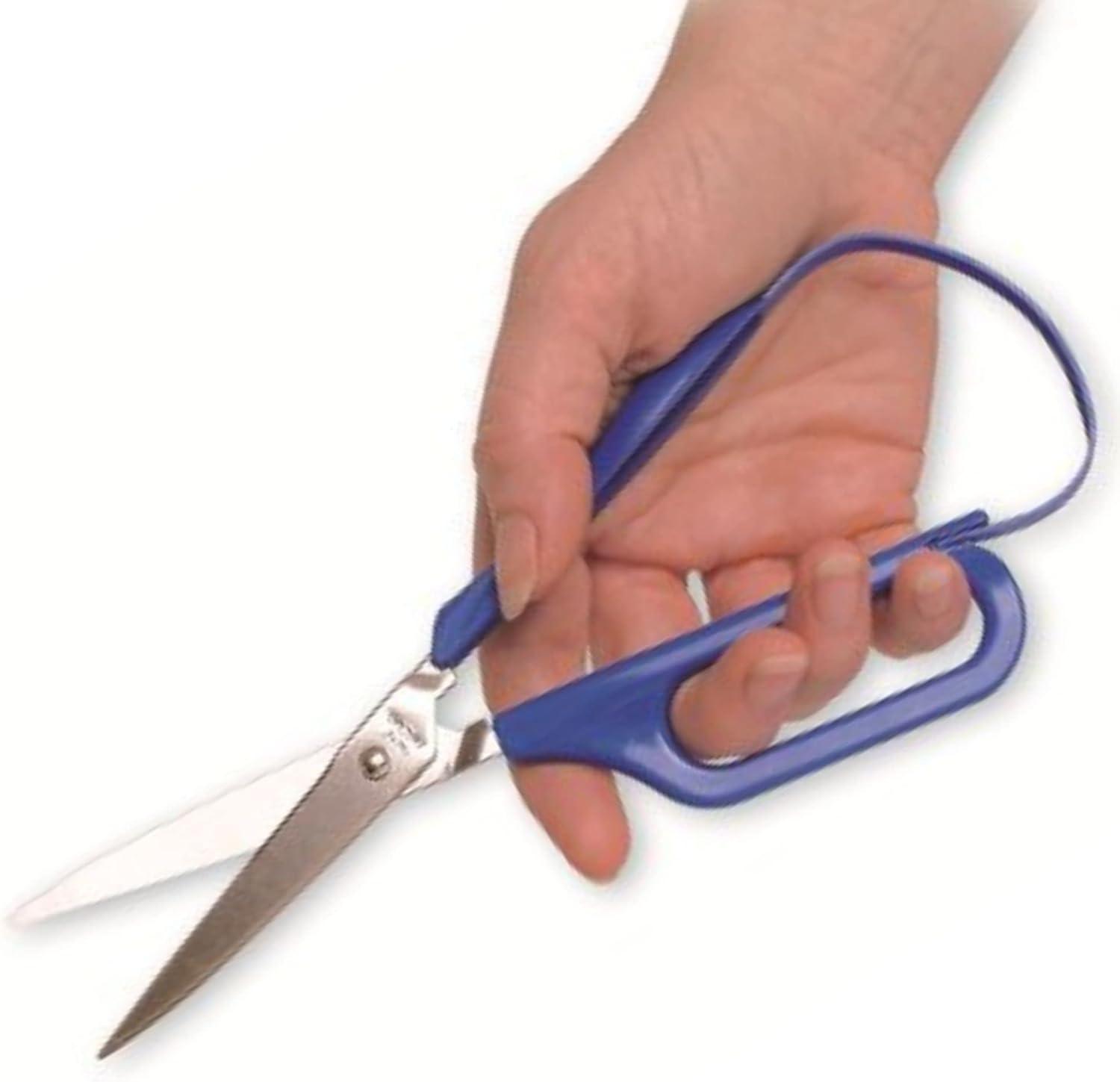 PETA Easi-Grip Long Loop Scissors Stainless Steel and Polymer Long Loop ...