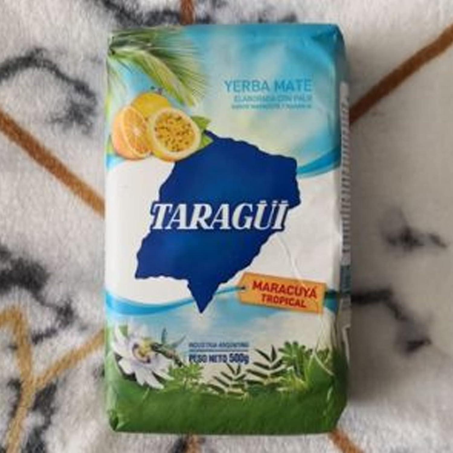 Taragui Yerba Mate Tea Maracuya Tropical 500g - Authentic Argentine ...
