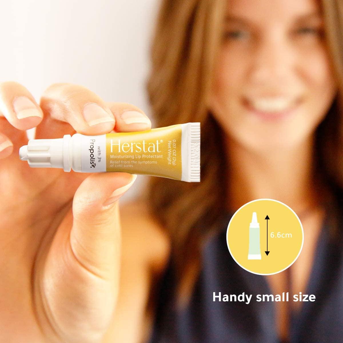 Herstat Cold Sore Relief Cream .07oz - Fast Acting Formula | Buy Now ...