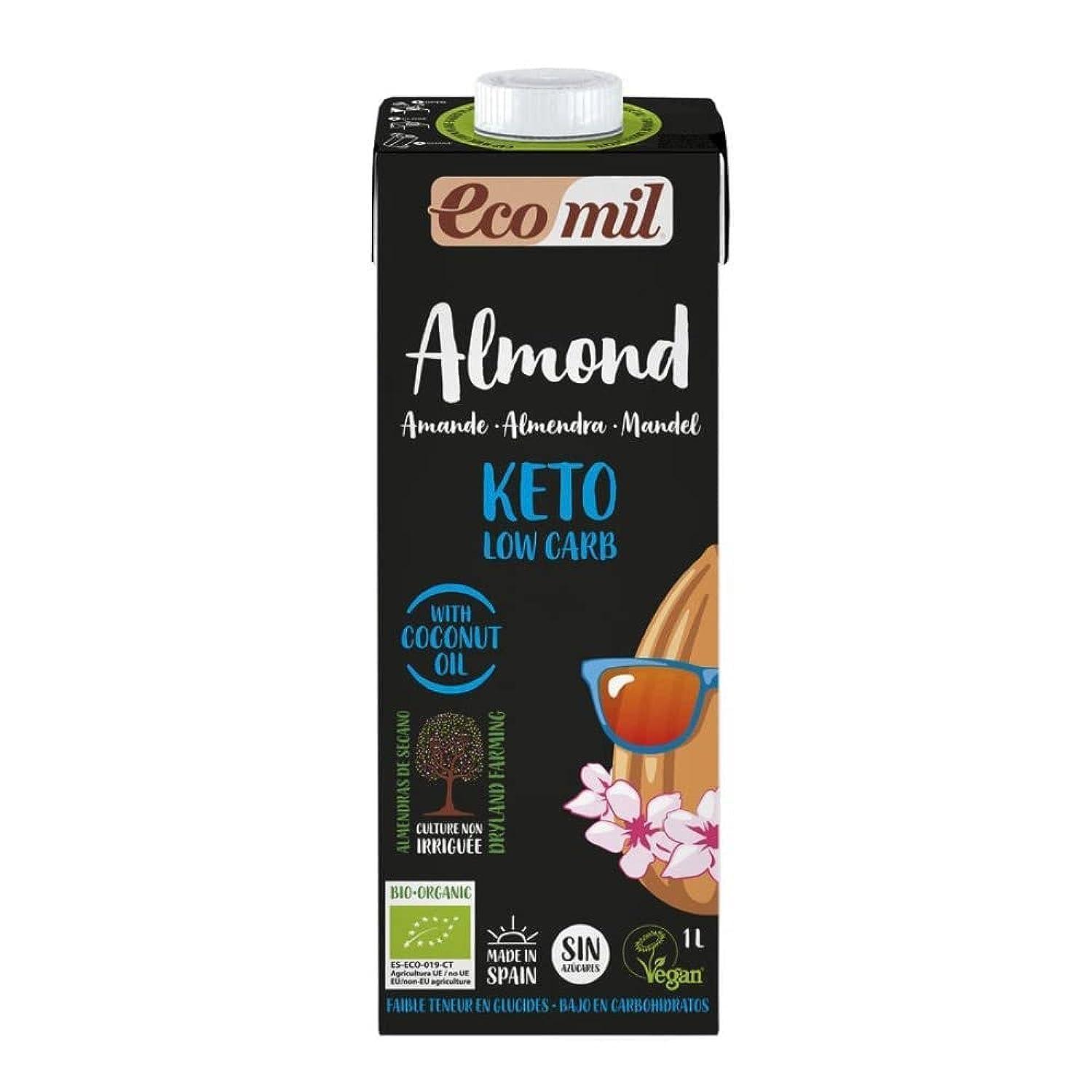 Buy Ecomil Sugar-Free Almond Drink 1L | Natural & Healthy Plant-Based ...