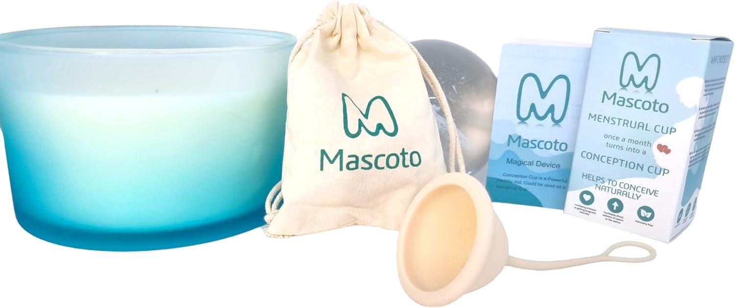 Mascoto Conception Cup - Hormone-Free Fertility Aid for Natural ...