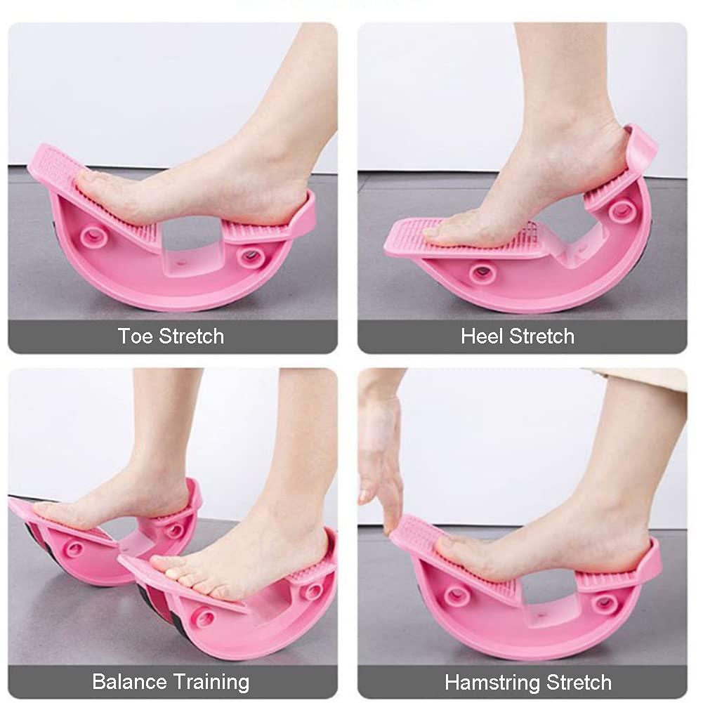 Adjustable Calf Stretcher Foot Rocker for Pain Relief in Heel, Feet ...