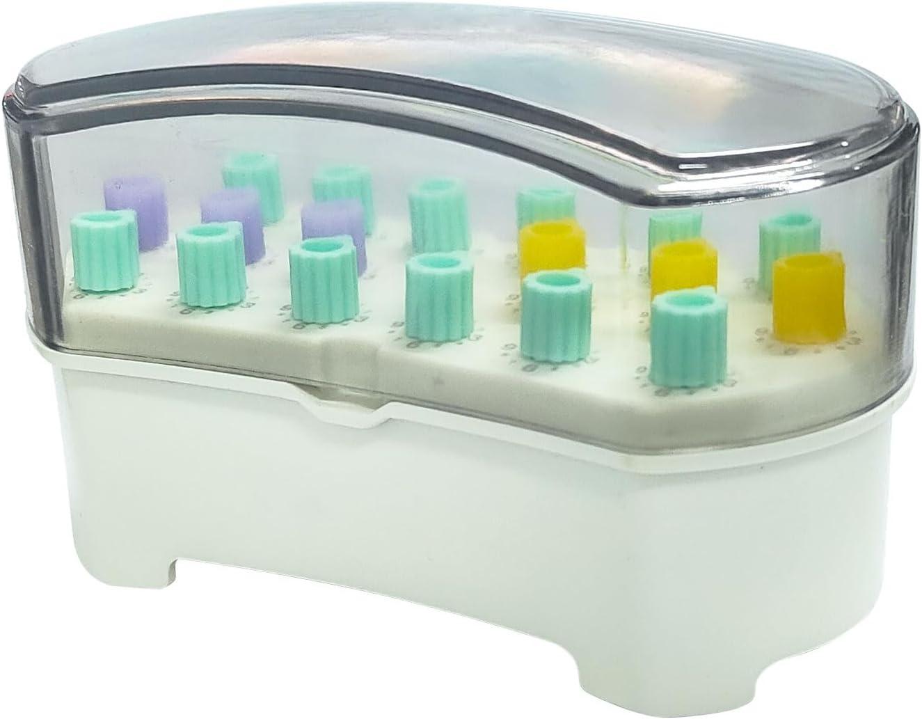 WindPlusya Endo-File Holder Autoclavable Dental Organizer with 18 Holes ...