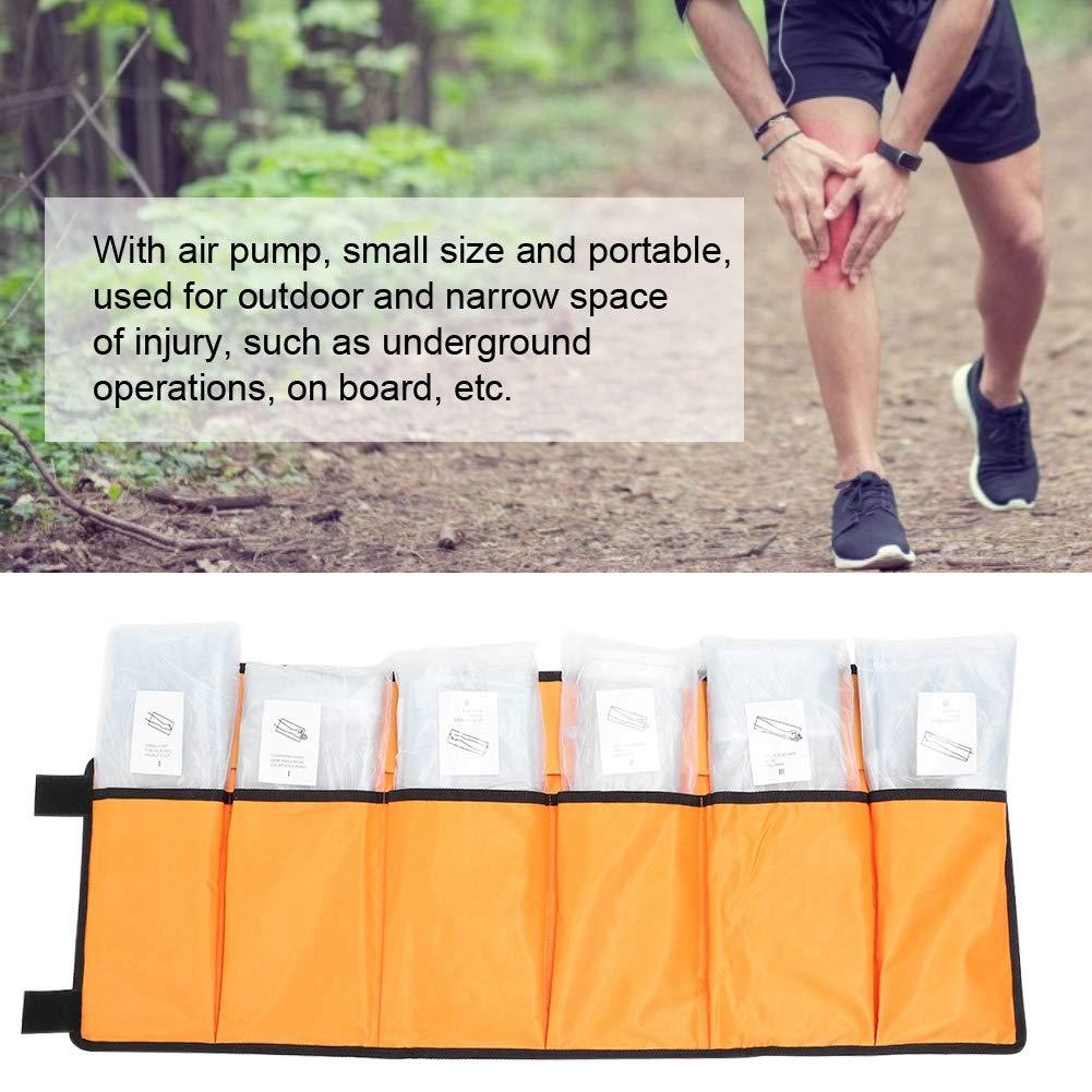 Leg Air Splint Kit - First Aid Inflatable Splints for Home & Outdoor ...