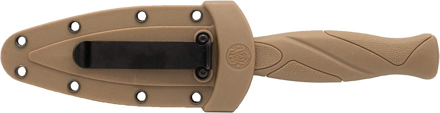 Smith & Wesson FDE 6.25in High Carbon S.S. Boot Knife with 2.75in ...