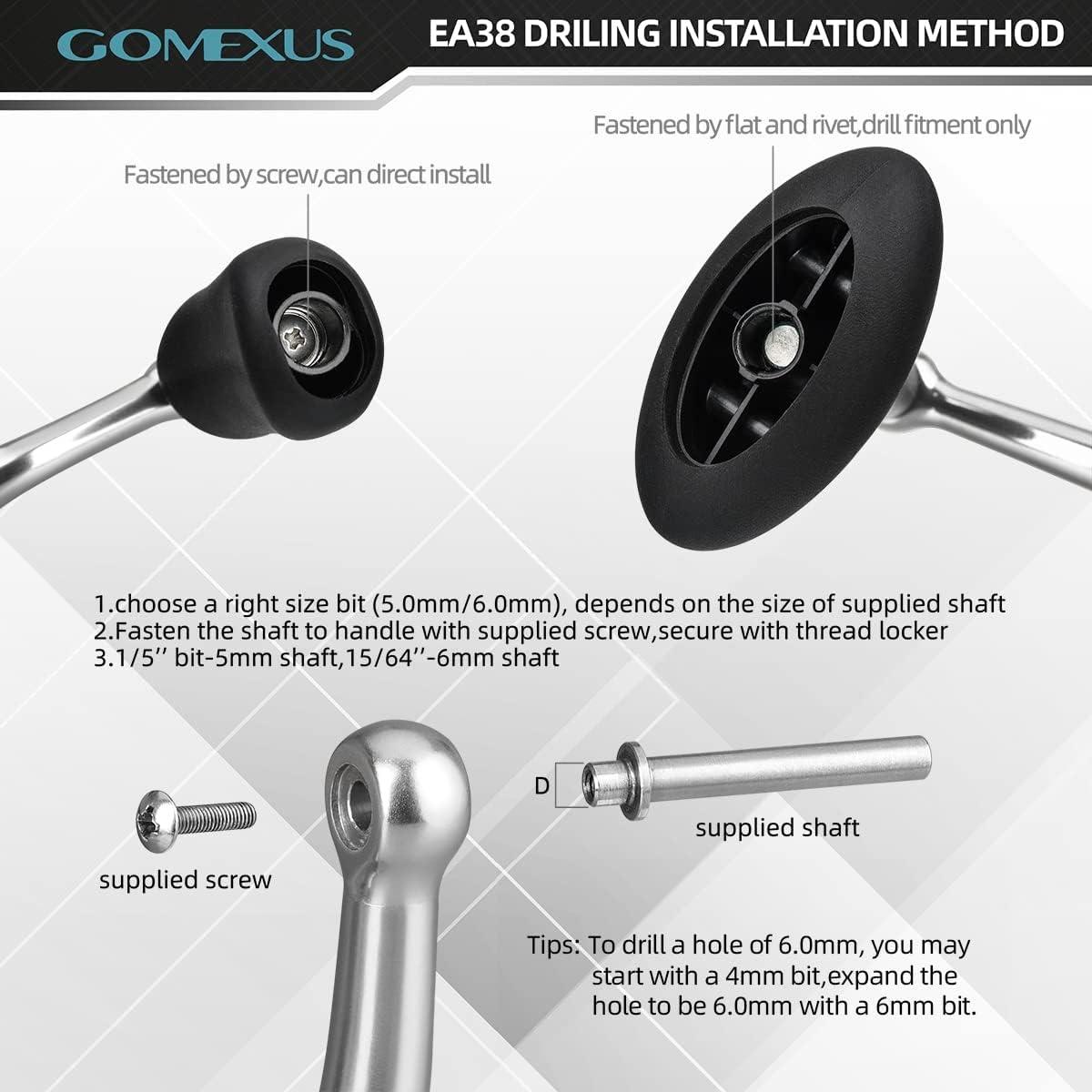 GOMEXUS Power Knob Compatible for Shimano Stradic Ci4+ Daiwa Tatula LT ...