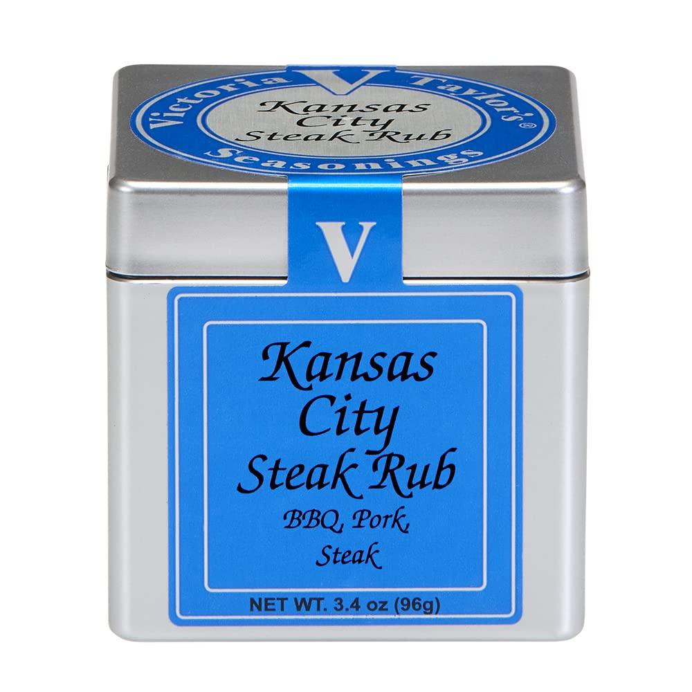 VICTORIA TAYLORS Kansas City Steak Rub - Premium Seasoning for Perfect Grilling | Buy Now with ...