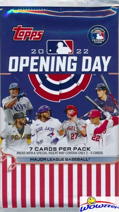 2022 Topps Opening Day Baseball Collection of FOUR (4) Factory Sealed ...