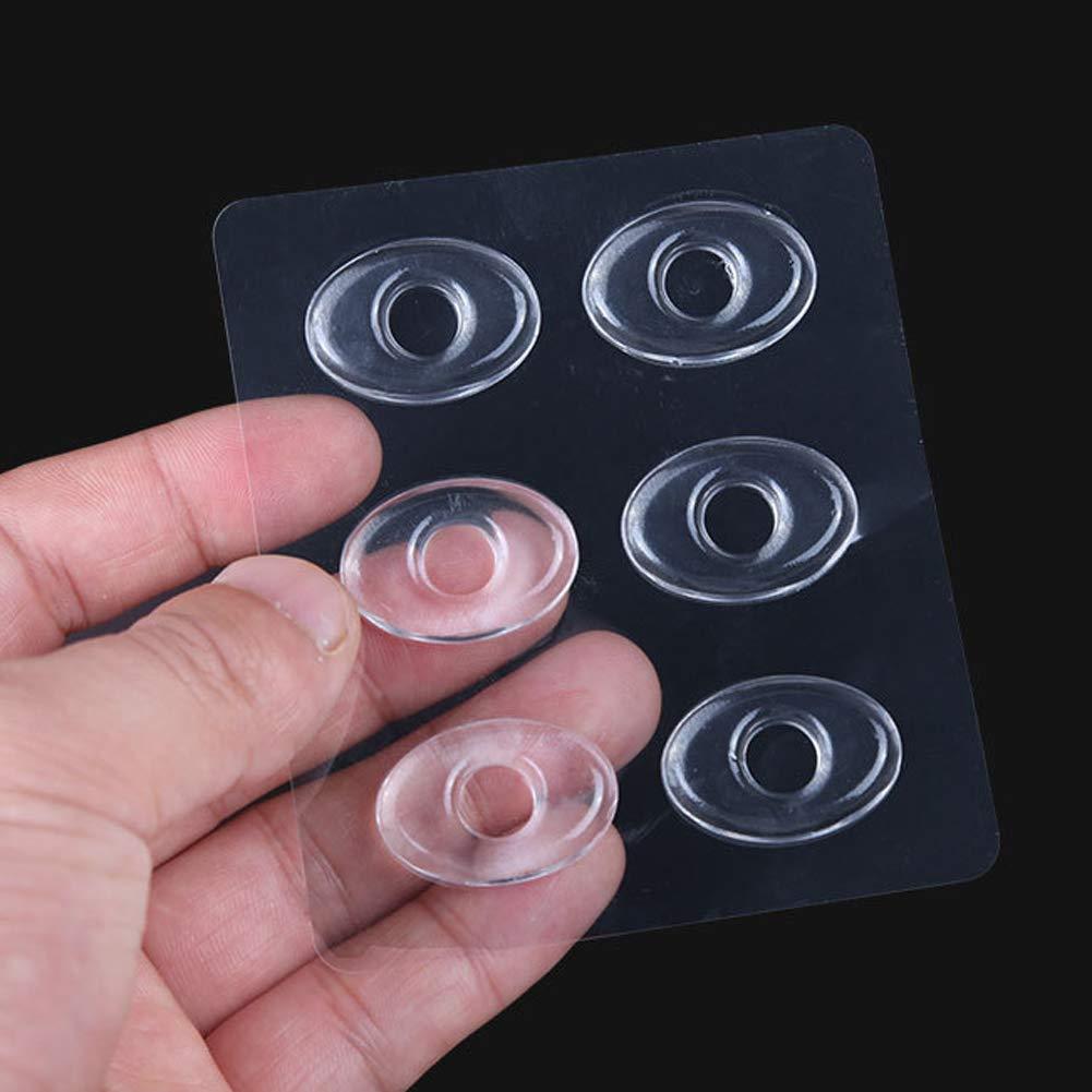 36 Pieces Clear Gel Oval Foot Corn Rings - Foot Corn Pads and Cushions ...