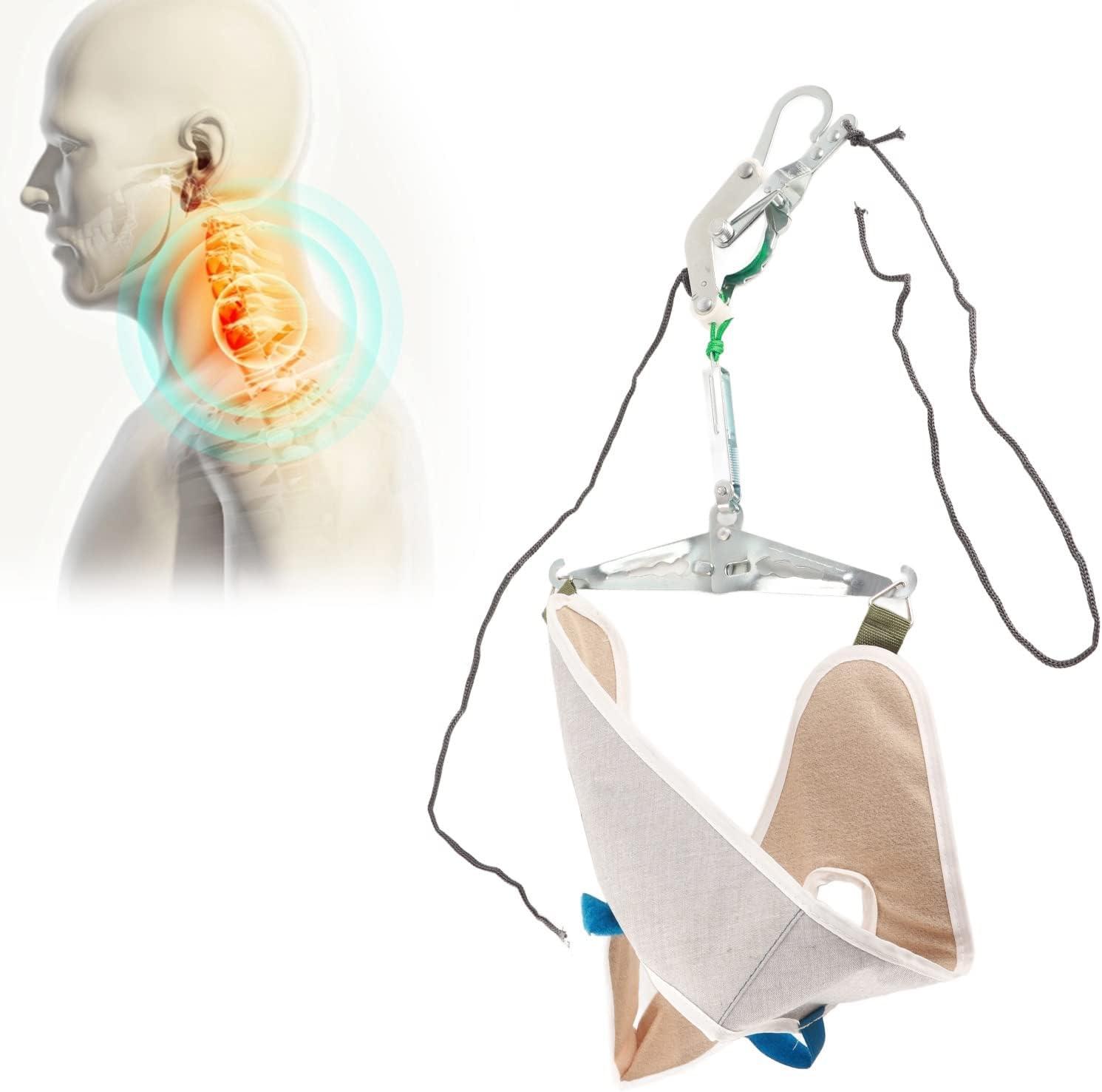 Buy Cervical Vertebra Traction Device - Neck Brace & Fixation for ...