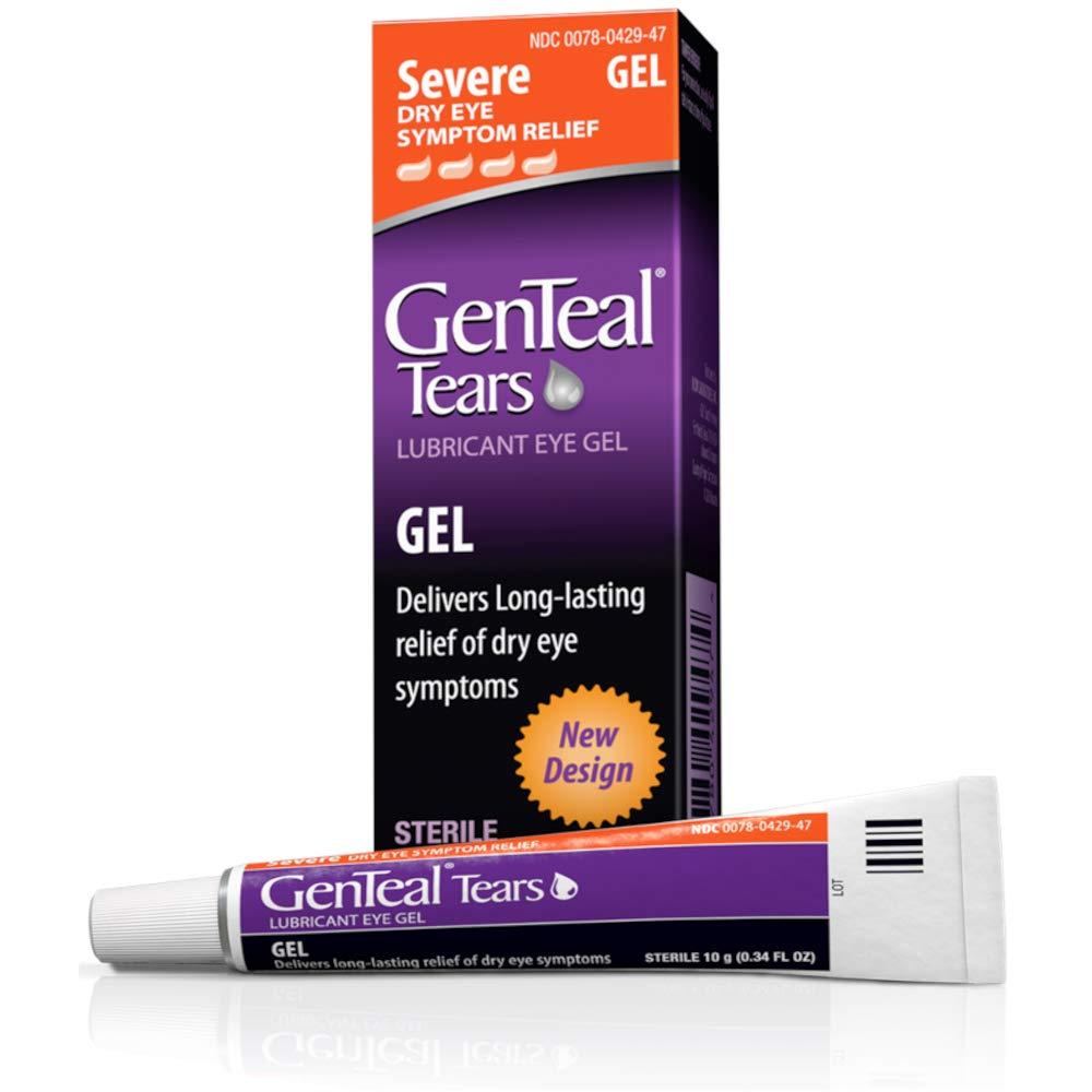GenTeal Severe Dry Eye Relief Lubricant Eye Gel 0.34 oz - Pack of 3 ...