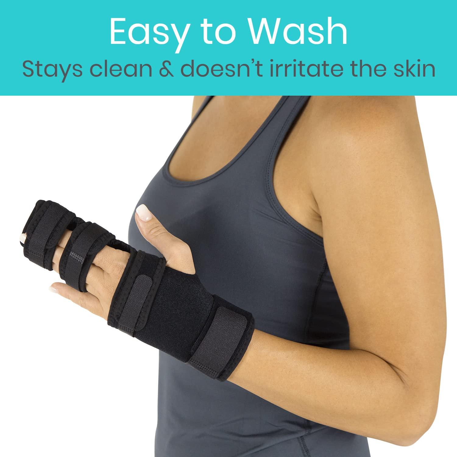 Vive Trigger Finger Splint - Adjustable 2-Finger Brace for Middle ...