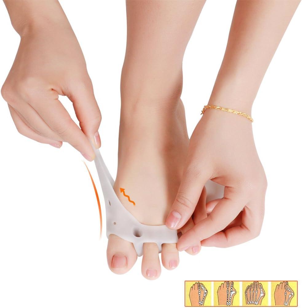 Barenx Gel Toe Separator - Bunion Hallux Valgus Corrector for Foot Care ...