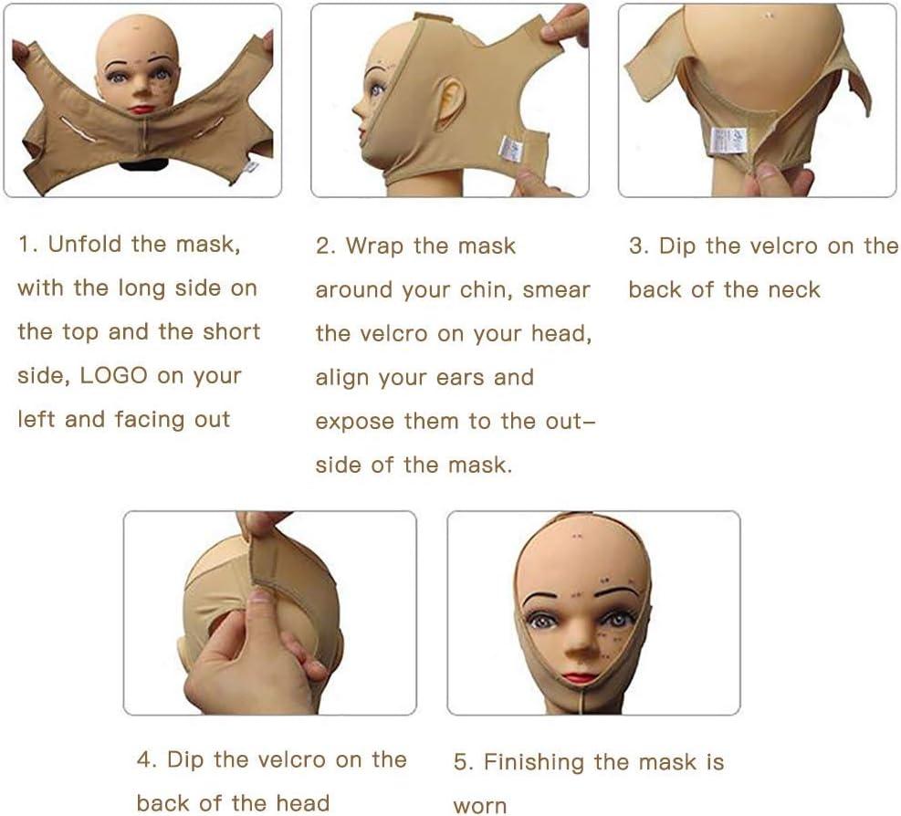 Perfect Facelifting Bandage V Face Mask - Manual Face Massage Tool for ...