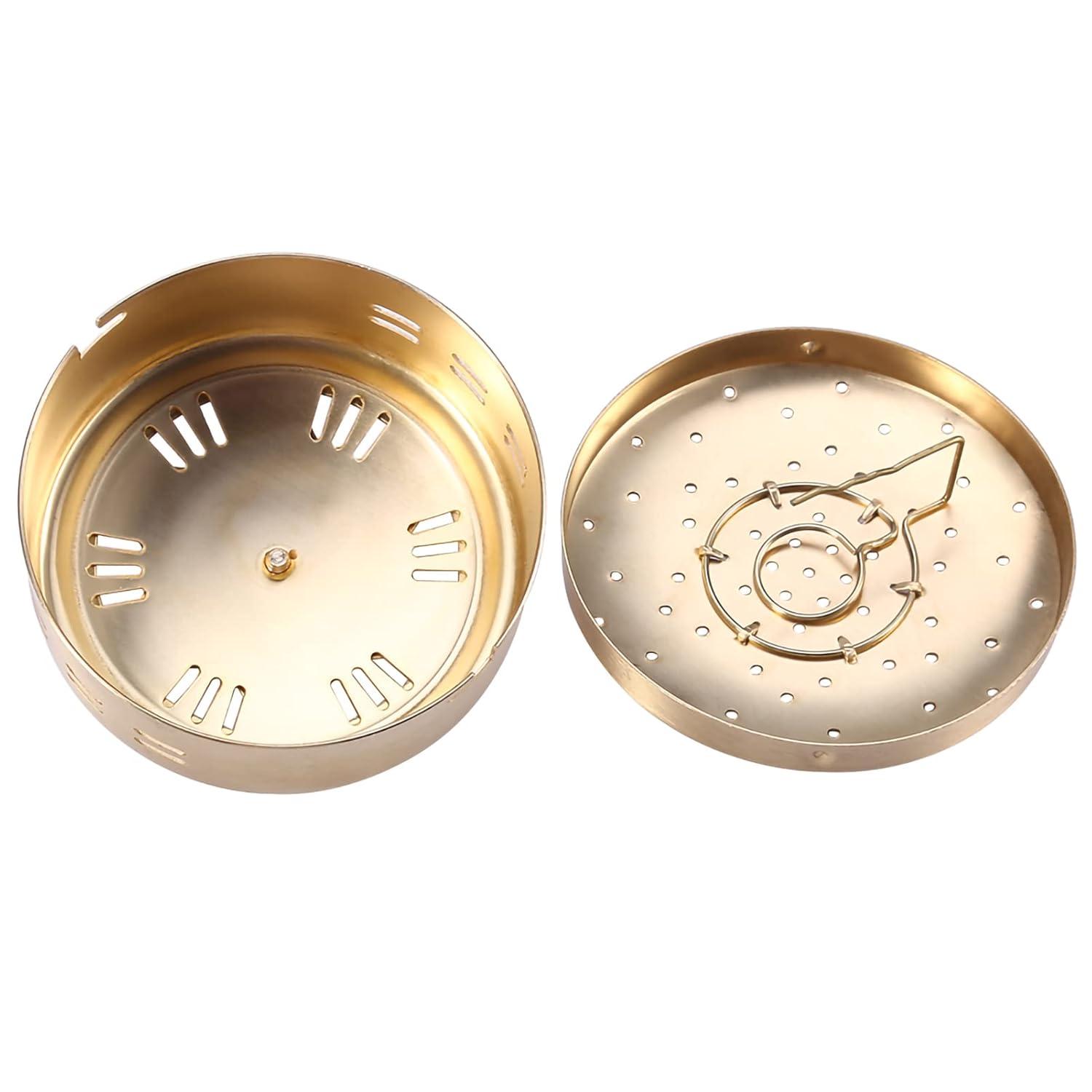 Adjustable Copper Moxibustion Box - 3 Corridors Thickened Acupuncture ...