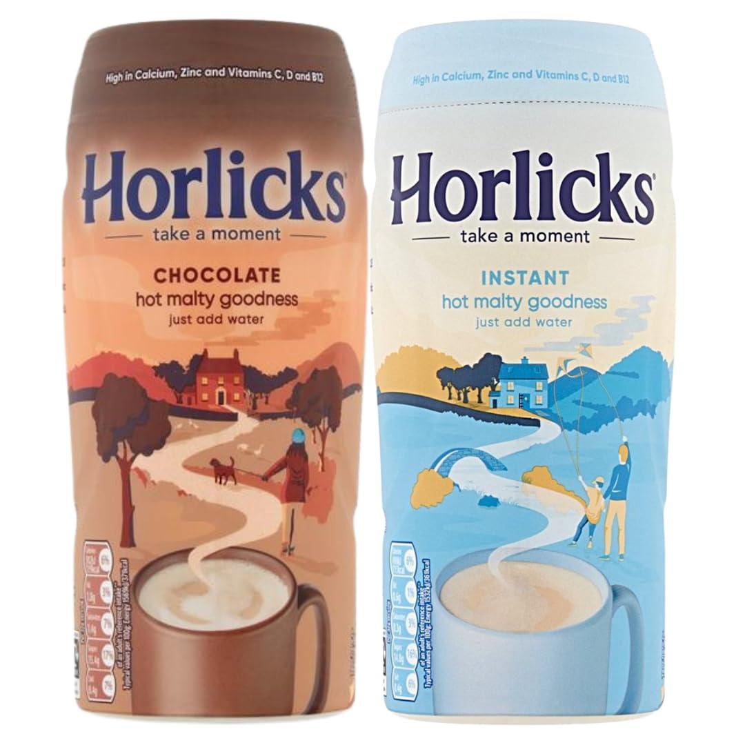 Hot Chocolate Bundle With Horlicks Chocolate Malt 400g and Instant ...