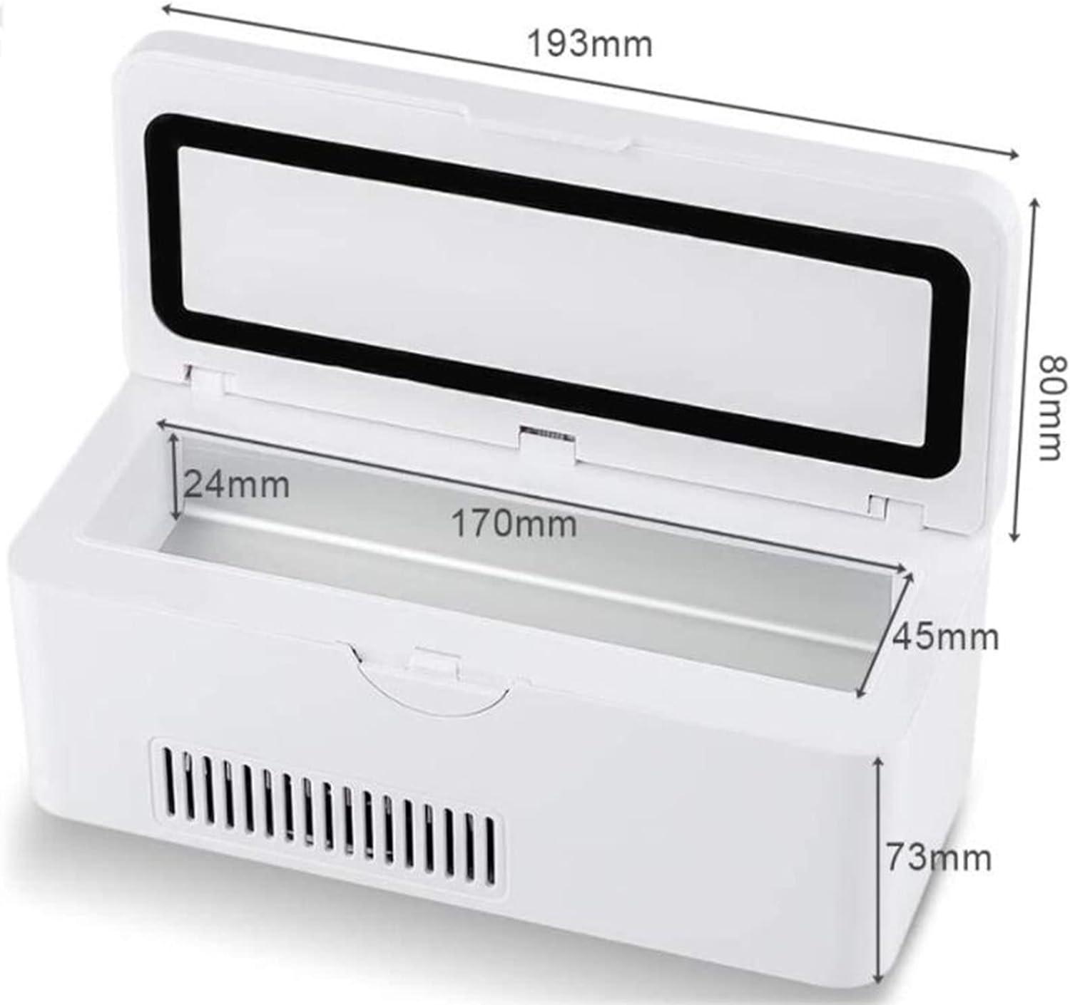 Portable Insulin Cooler Refrigerated Box with Long 8-Hour Cooling - 2-8 ...