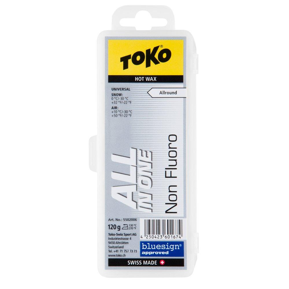 Toko All-IN-ONE HOT Wax 120G - Premium Ski & Snowboard Wax for ...