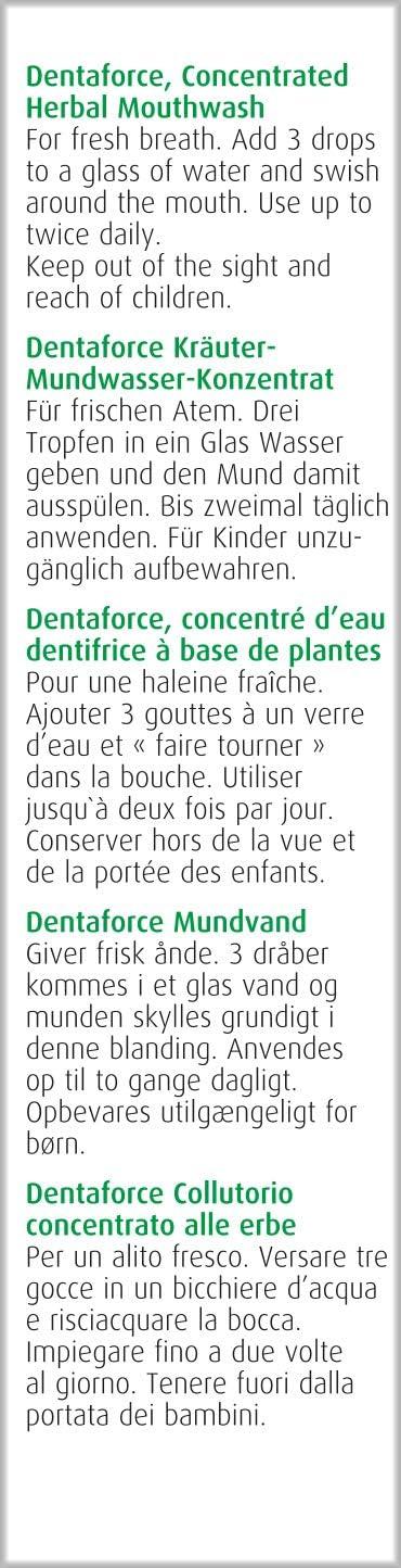 The Healthy Option Dentaforce Mouthwash 100Ml