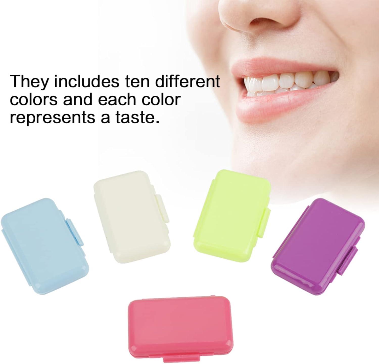 10 Box Orthodontic Wax - Flavored Relief for Braces Soothe Gum ...