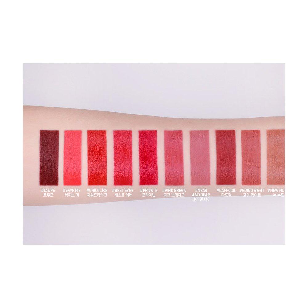 3CE Velvet Lip Tint - 10 colors, Newly Launched, MLBB Lips | Stylenanda ...