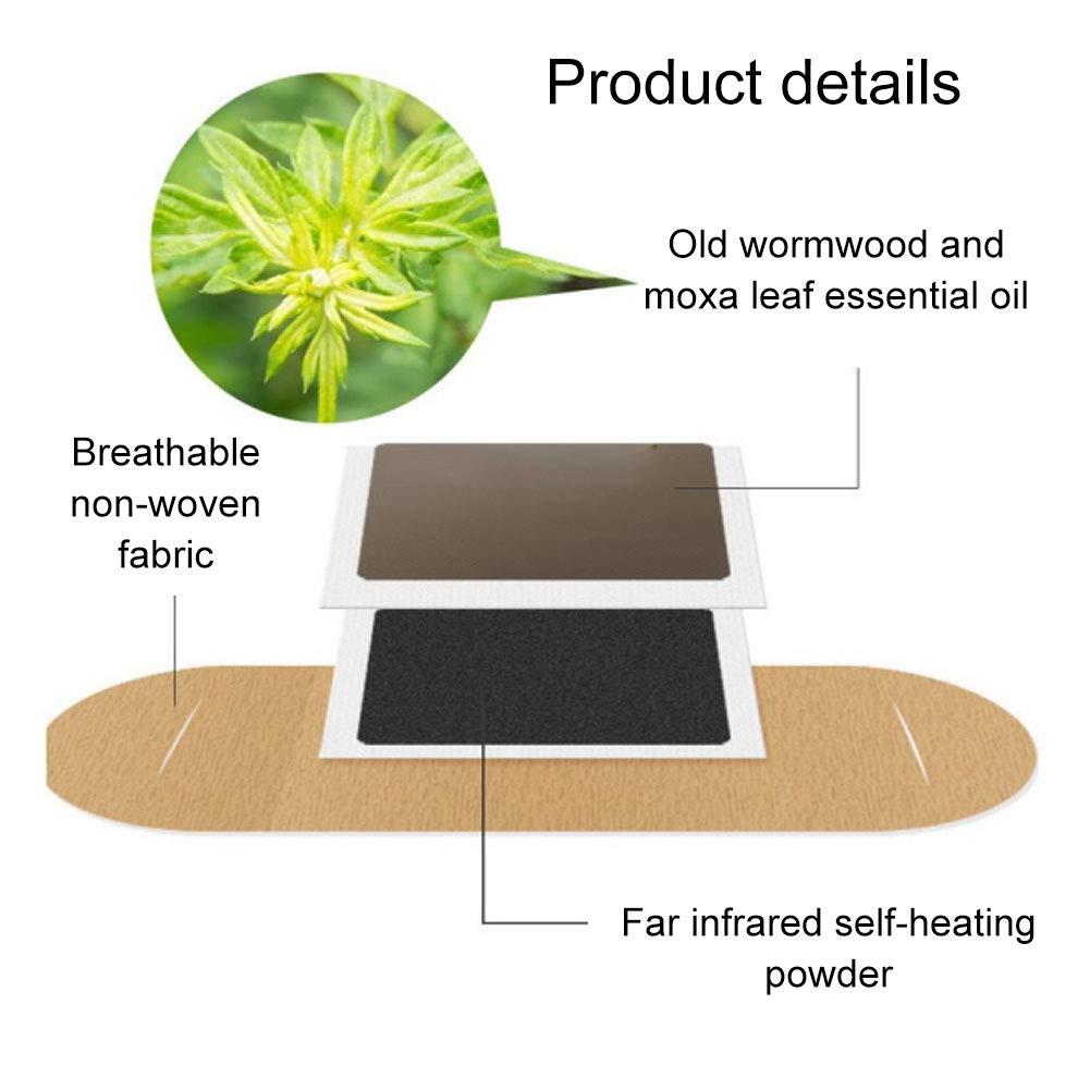 Self-Adhesive Mugwort Heat Pads for Menstrual Relief | 8-10 Hours Pain ...