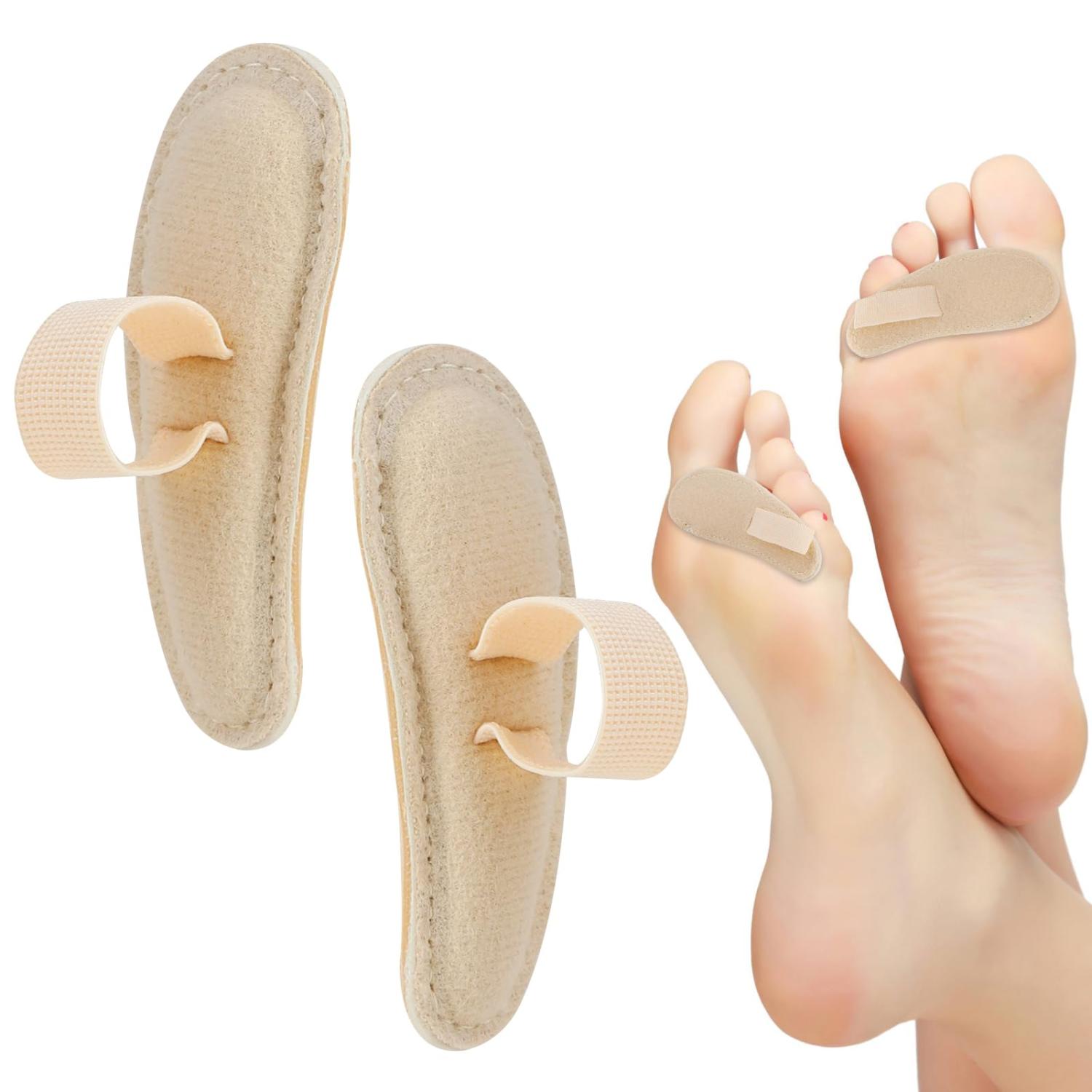 Hammer Toe Crest Cushion 2PCS - Toe Prop Support for Hammertoe, Hallux ...