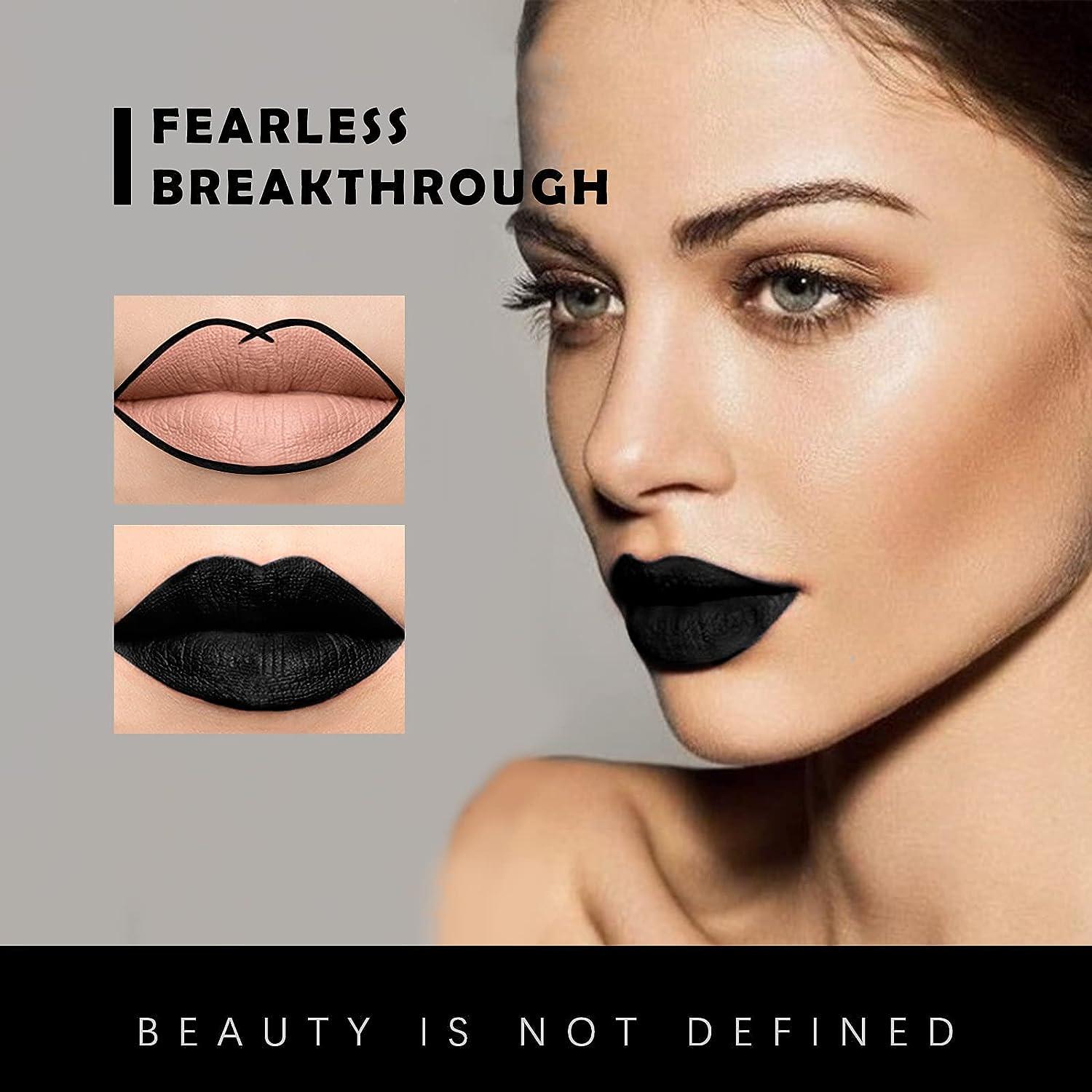 Dark Blue Matte Lipstick