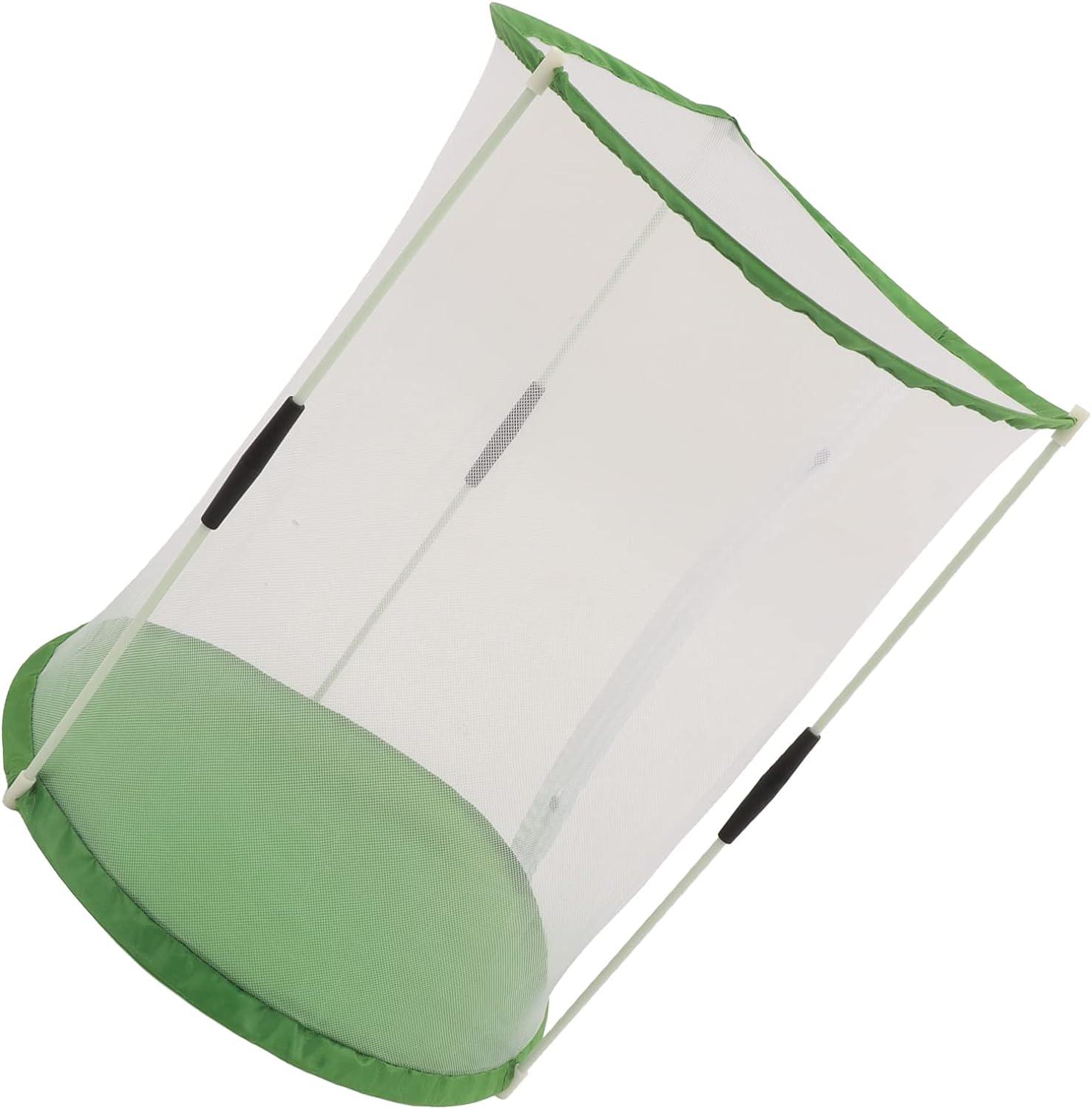 Zerodis Transparent Mesh Insect Cage Double Zipper Opening Insect ...