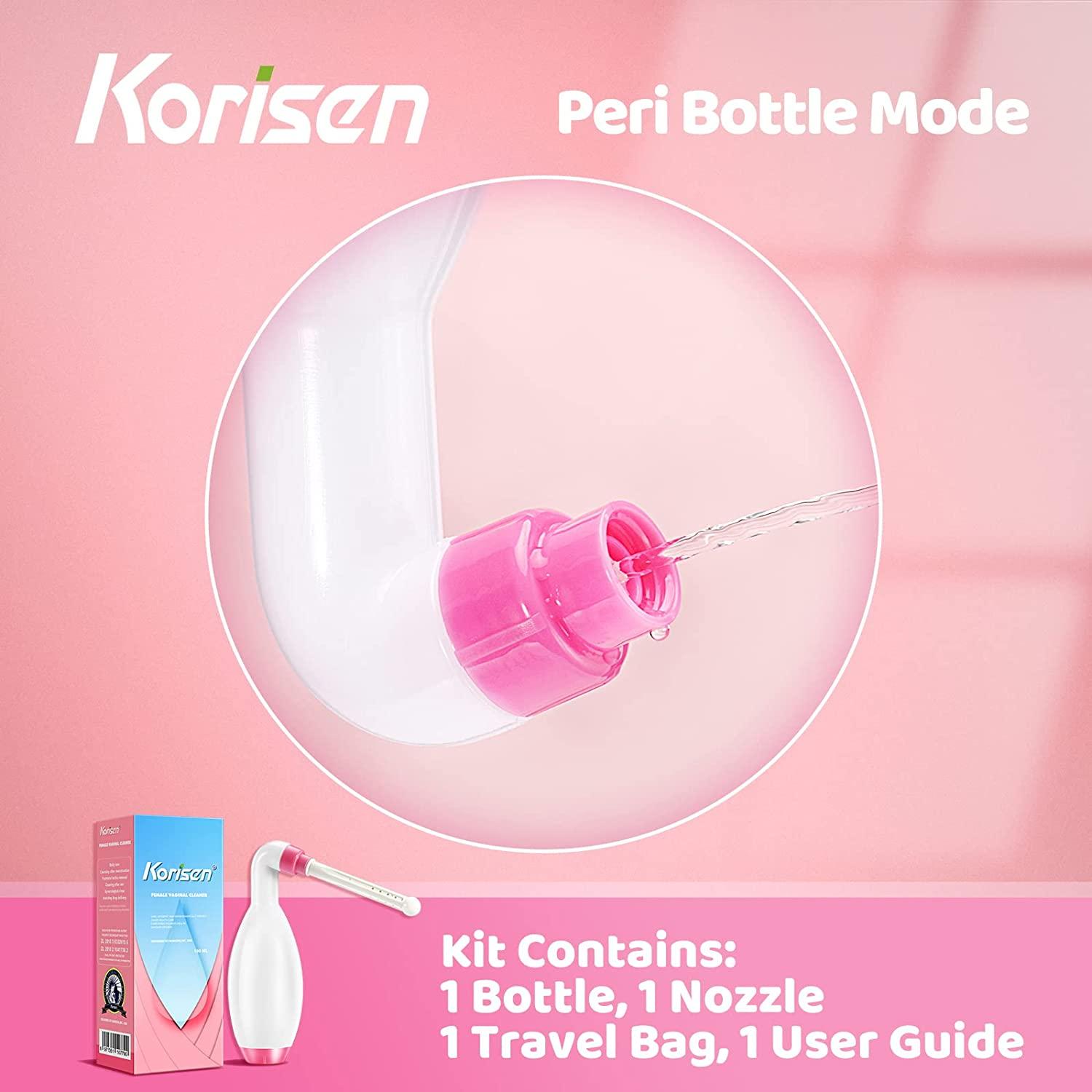 Korisen Multi-Functional Douche Bottle for Women - Reusable Peri Bottle ...