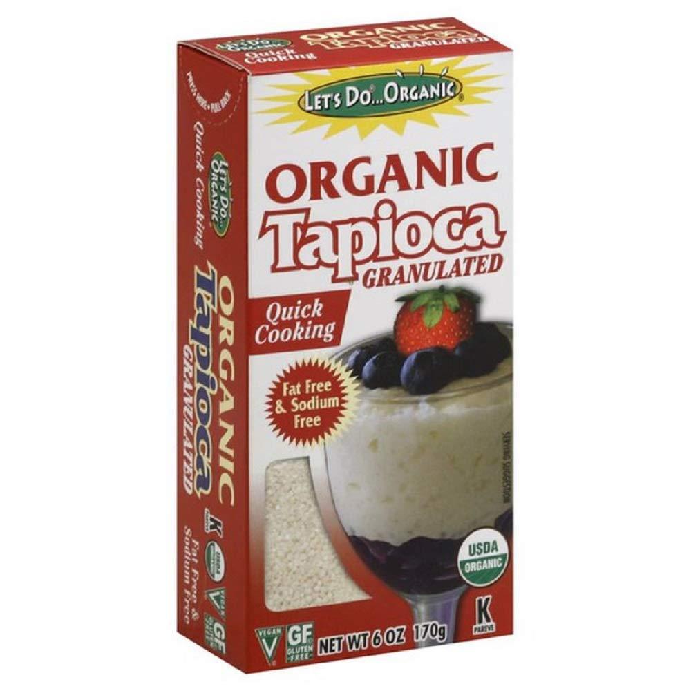 Let's Do Organic Tapioca Granules 6 oz (170g) by Edward & Sons | Buy ...