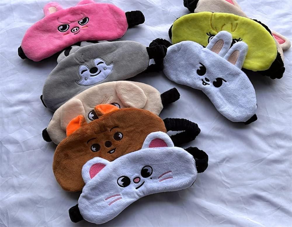 Stray Kids Kpop Eye Mask World Tour MANIAC SKZOO Wolfchan Short Plush ...