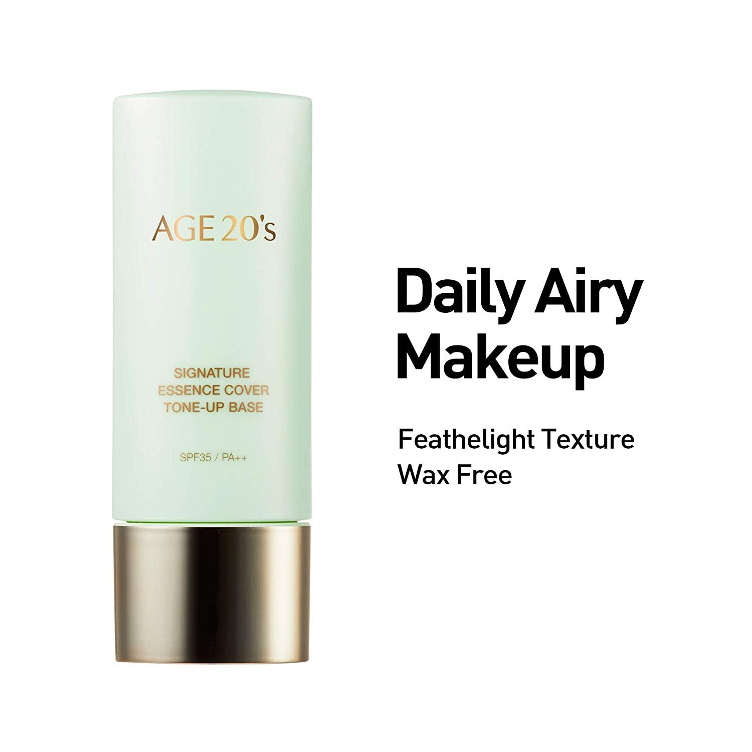 AGE 20's Brightening Green Tone Up Base SPF35 PA++ Korean Makeup Primer ...
