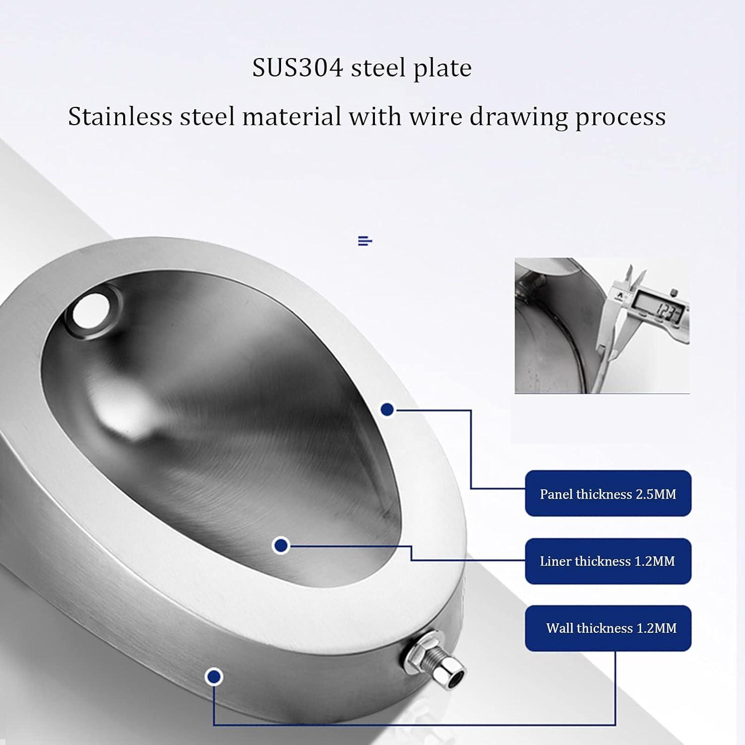 Automatic Induction Urinal Public Toilet Urinal 304 Stainless Steel ...