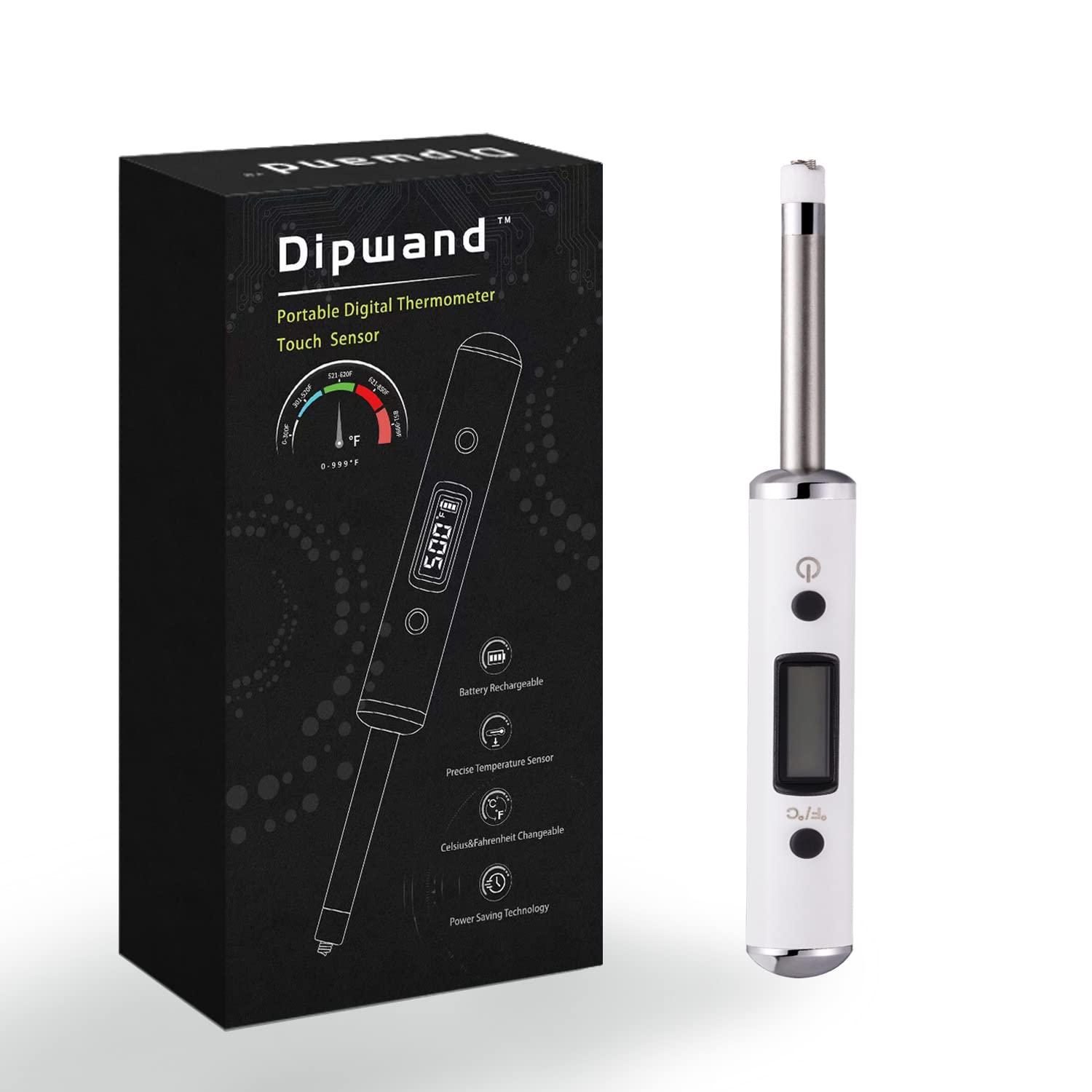 Dipwand Surface Temperature Reader | Portable Thermometer with Long ...