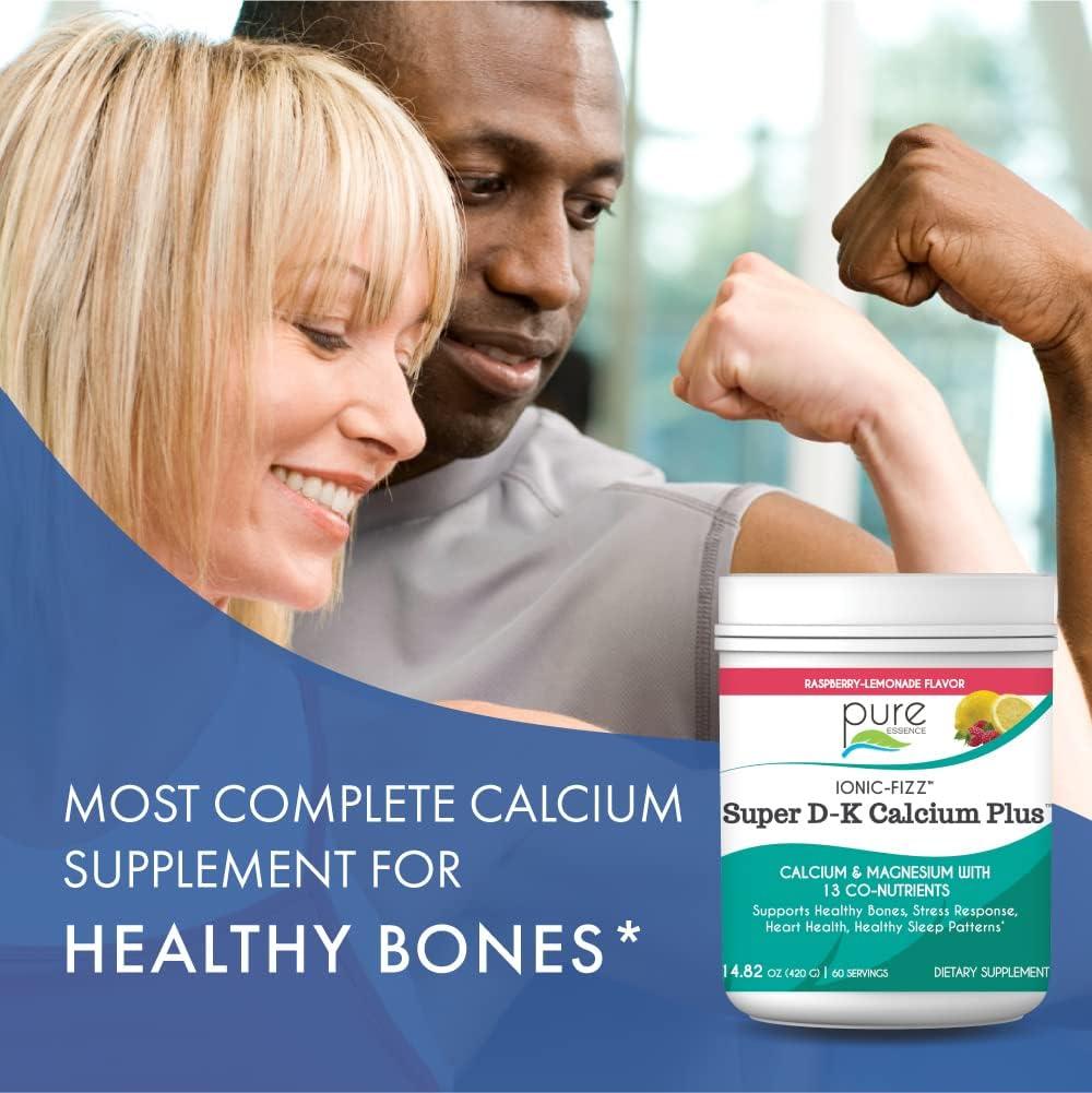 Ionic Fizz Super D-K Calcium Plus by Pure Essence - Strong Bones ...