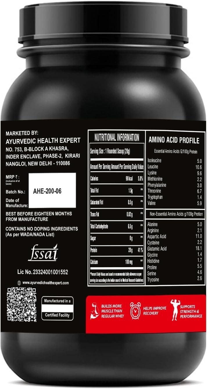 GH WHEY PROTEIN Ultra Premium Faster Recovery Absorption & Lean Muscle ...