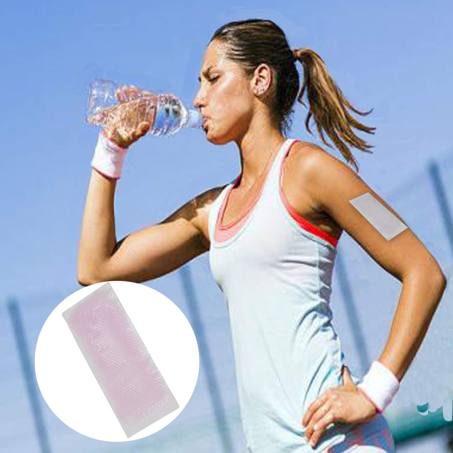 20 Pcs Strawberry Gel Cooling Patches | Cooling Strips for Instant ...