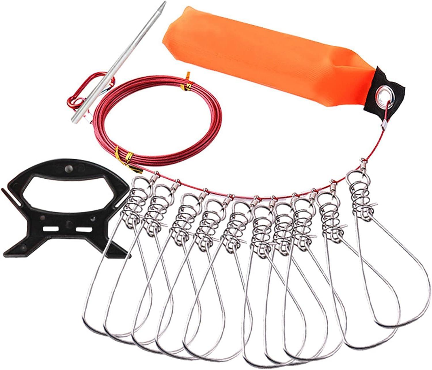 Joyeee Fish Stringer Fishing Outdoors Hunting Fishing Equipment Fishing ...