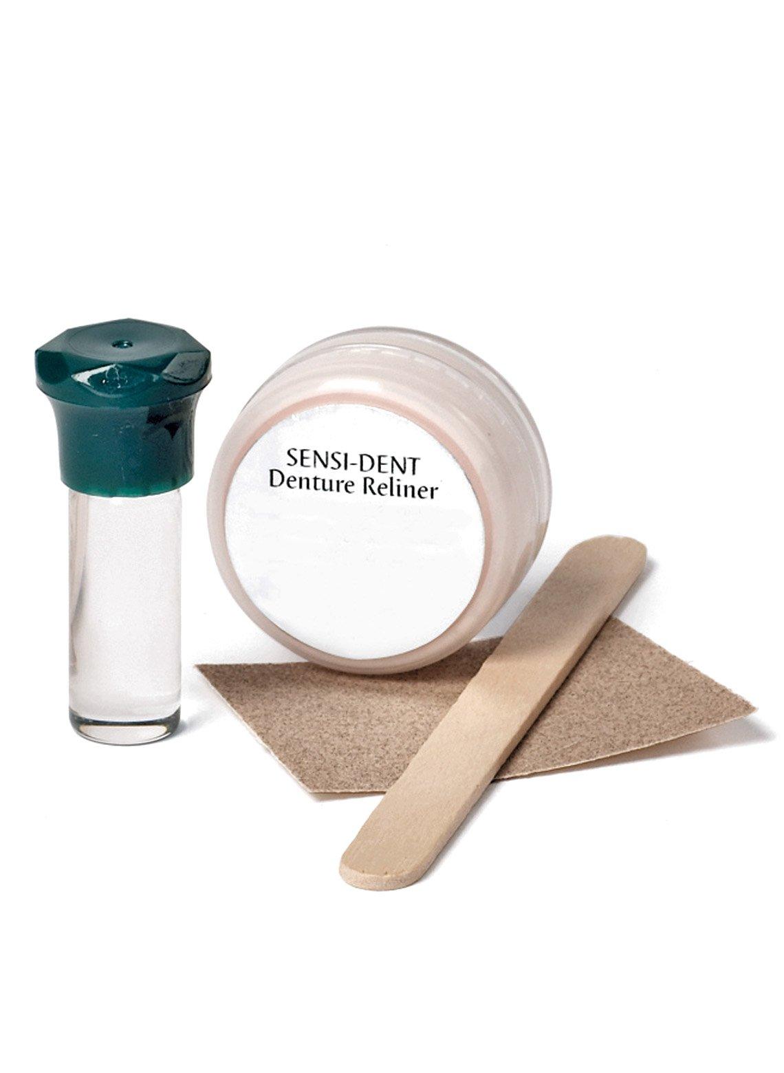 Sensi-Dent Denture Reliner Kit - Comfortable and Long-Lasting Solution ...