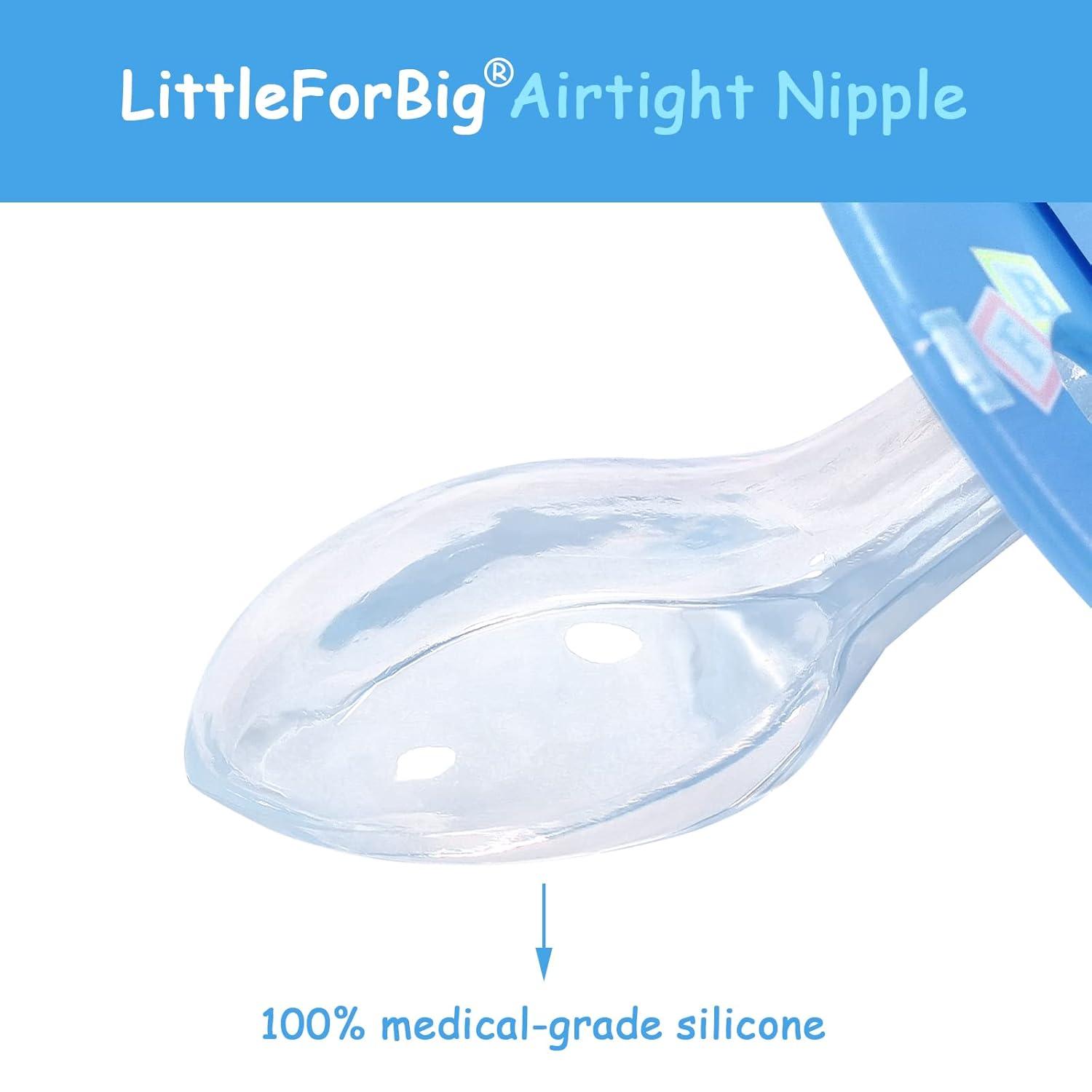 Buy LittleForBig Large Shield Pacifier II - Adult Size Little Elephants ...