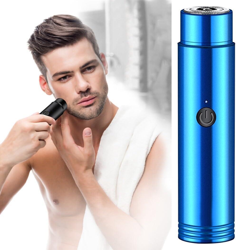 Waterproof Rechargeable Ergonomic Razor Set | Portable Electric Body ...