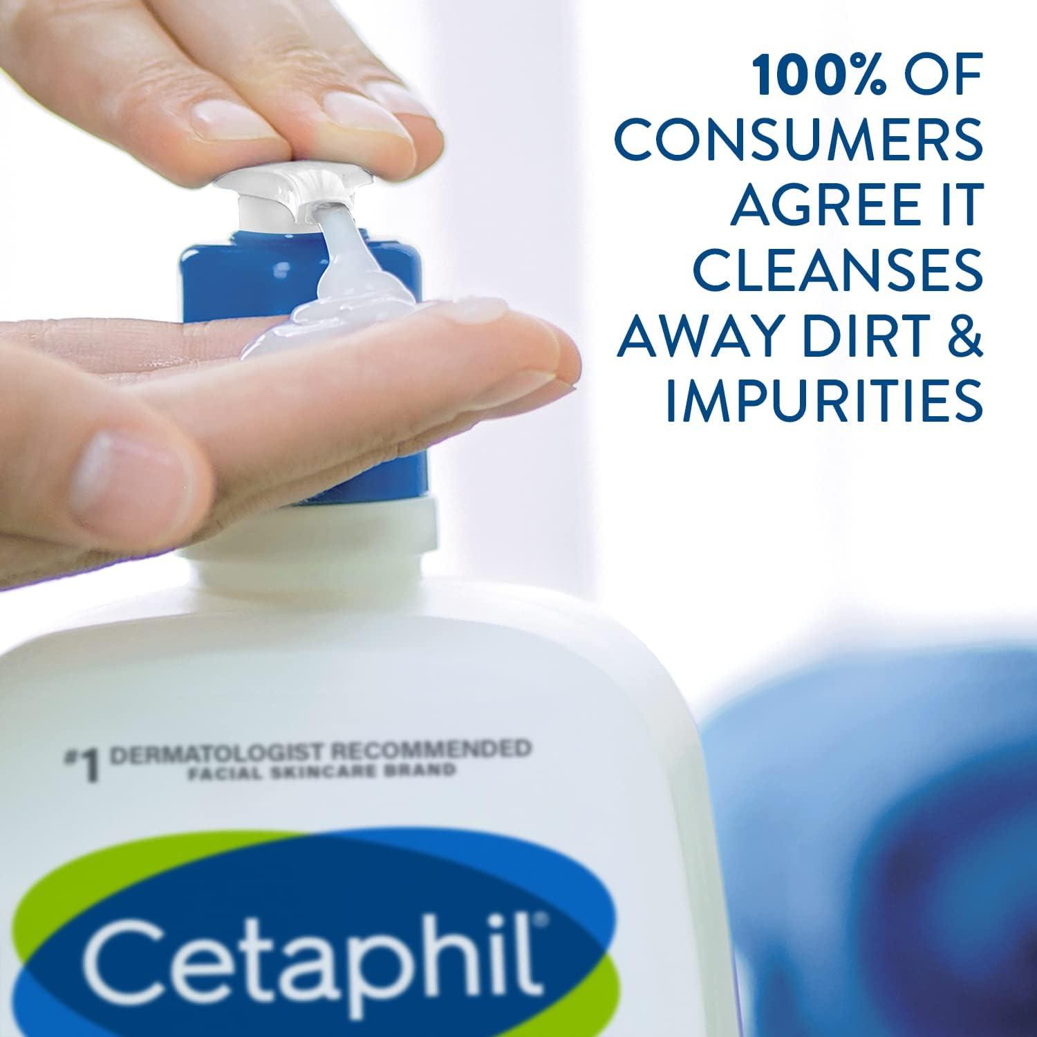 Cetaphil Oily Skin Cleanser 473ml with Niacinamide - For Combination to ...
