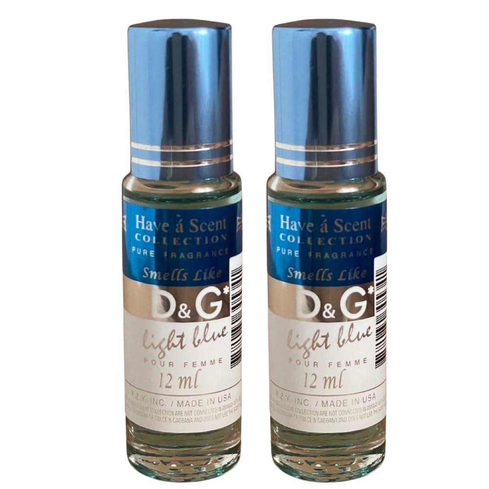 Fragrance Perfume smell like Light Blue W Roll On Oil 12ml (Pack of 2 ...