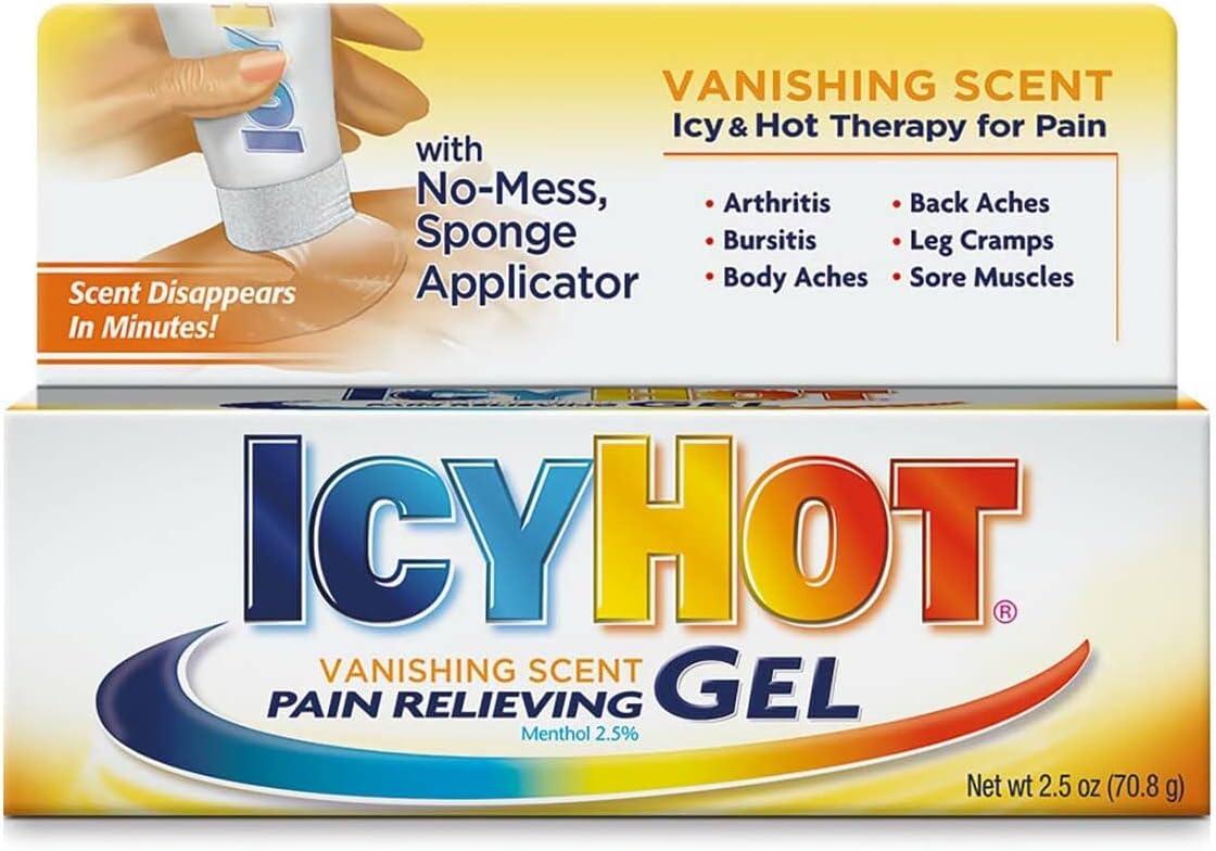 Icy Hot Vanishing Pain Relief Gel 2.5oz - Fast-Acting Pain Relief | Buy ...