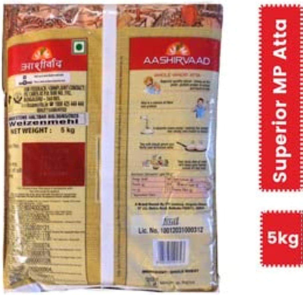 Aashirvaad Atta 5Kg - Premium Quality Whole Wheat Flour for Perfect ...
