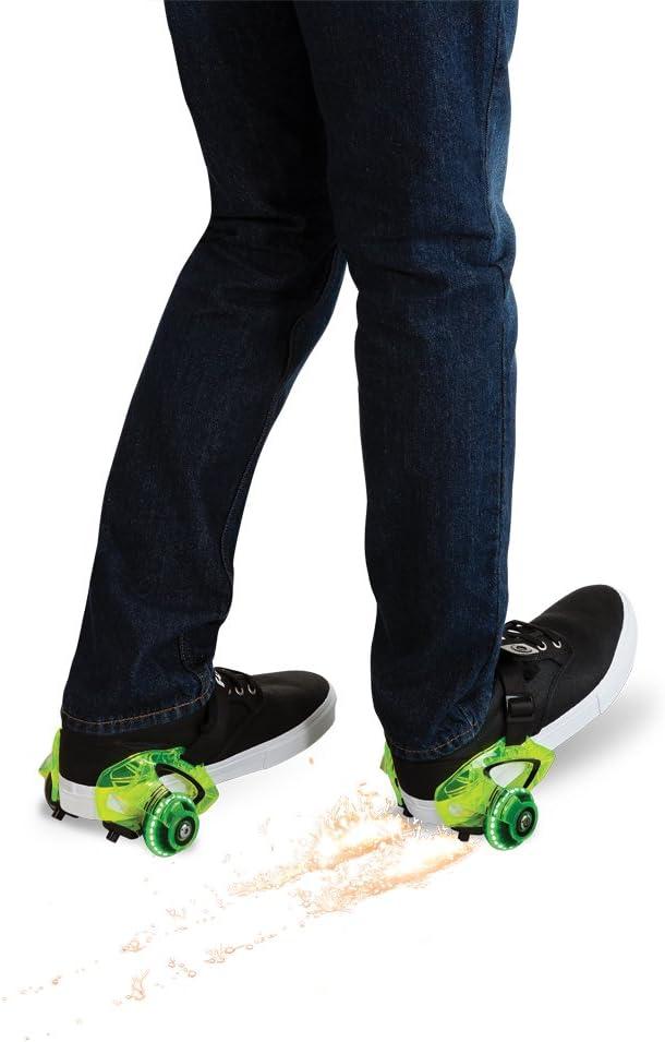 Razor Jetts DLX Heel Wheels Neon Green | Frustration-Free Packaging ...
